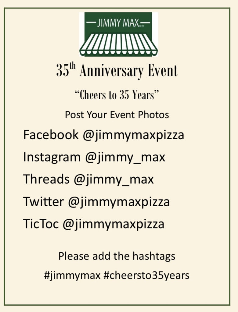 Cheer to 35 Years – Jimmy Max